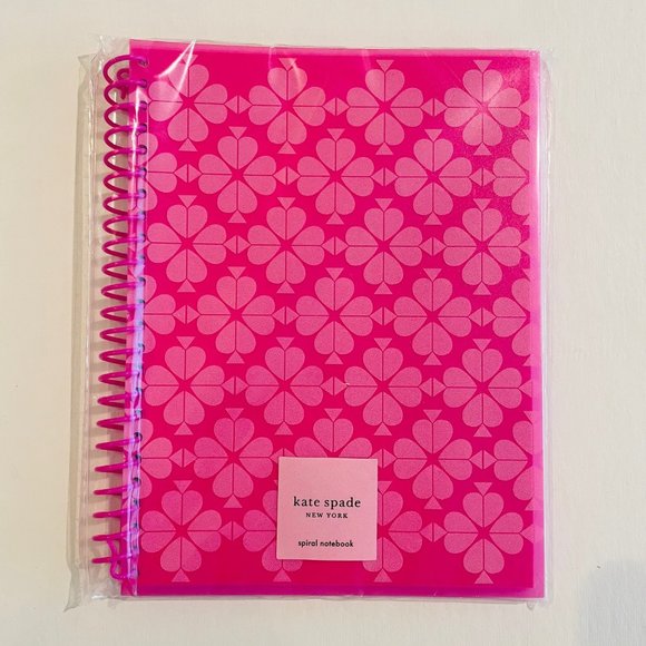 kate spade | Office | Kate Spade Spiral Notebook New Sealed Signature ...